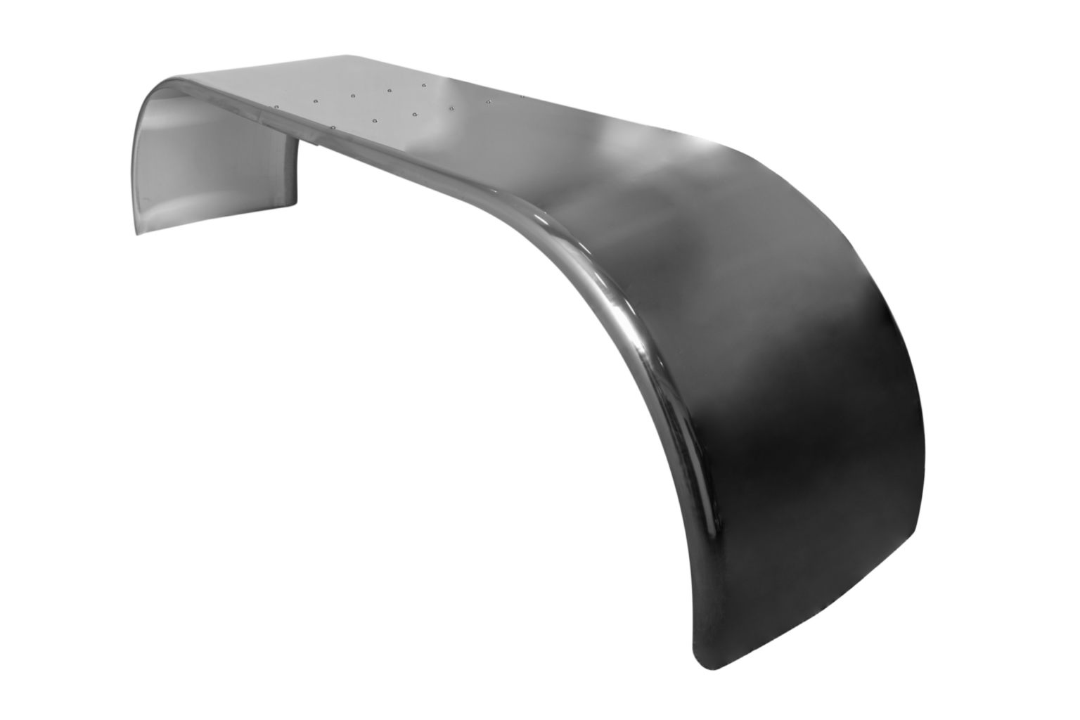 Stainless Steel Smooth Mudguard - Tandem - Rhino Manufacturing NZ