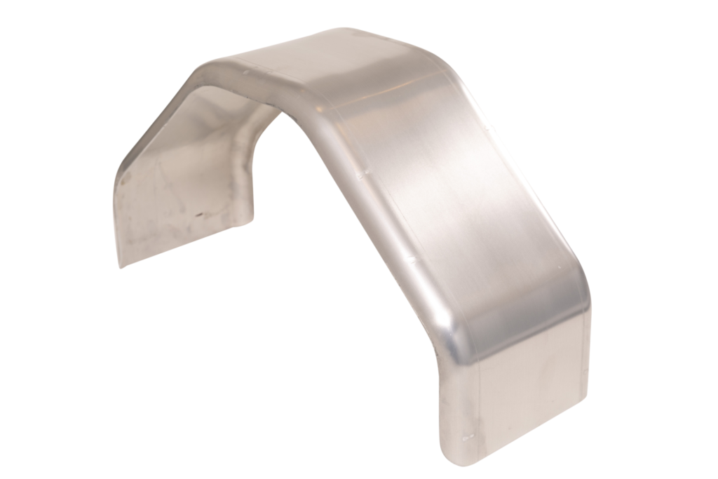 Light Trailer - Single flat top aluminium smooth mudguards - Rhino ...